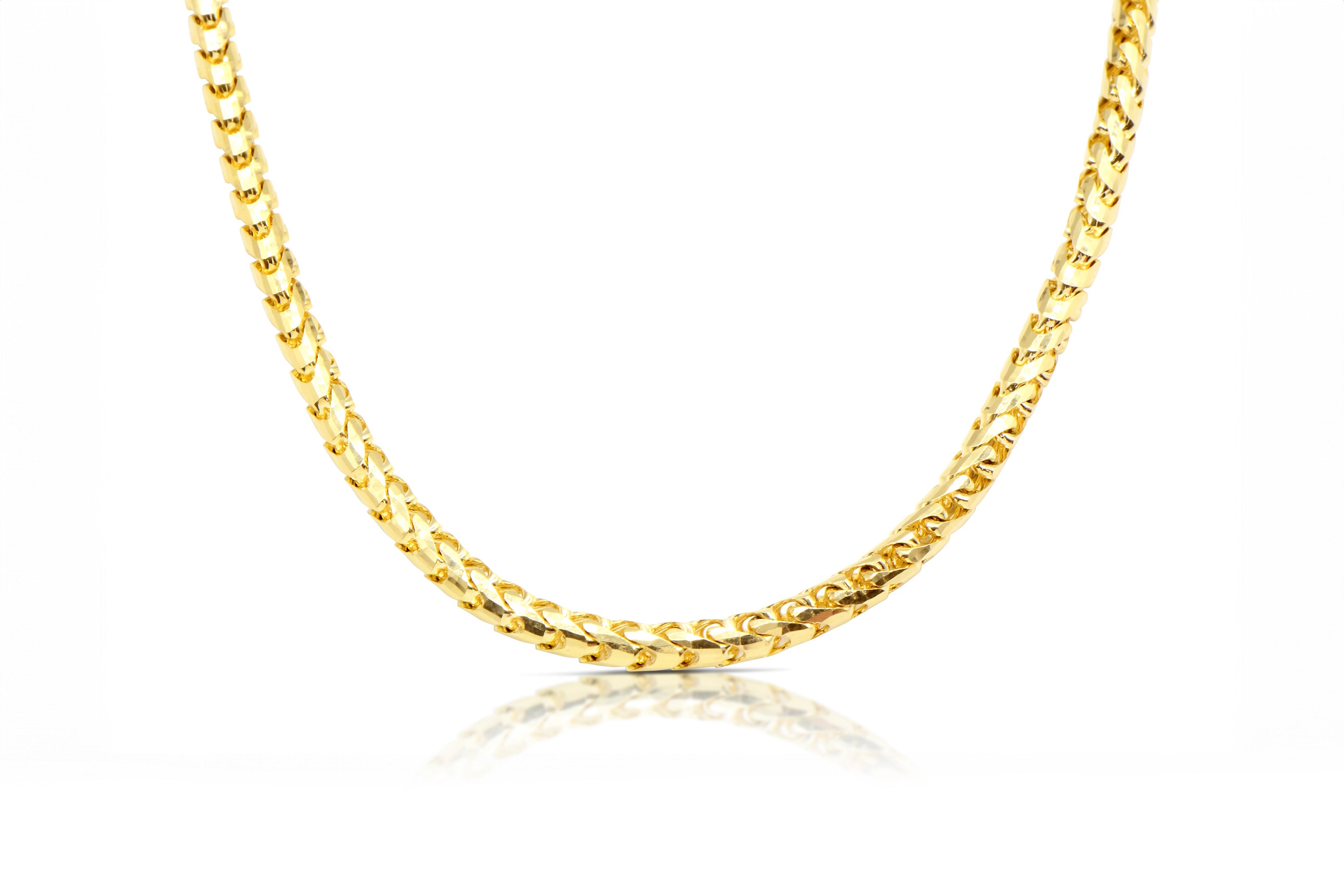 Solid Gold Franco Chains – Jewelry Spot USA